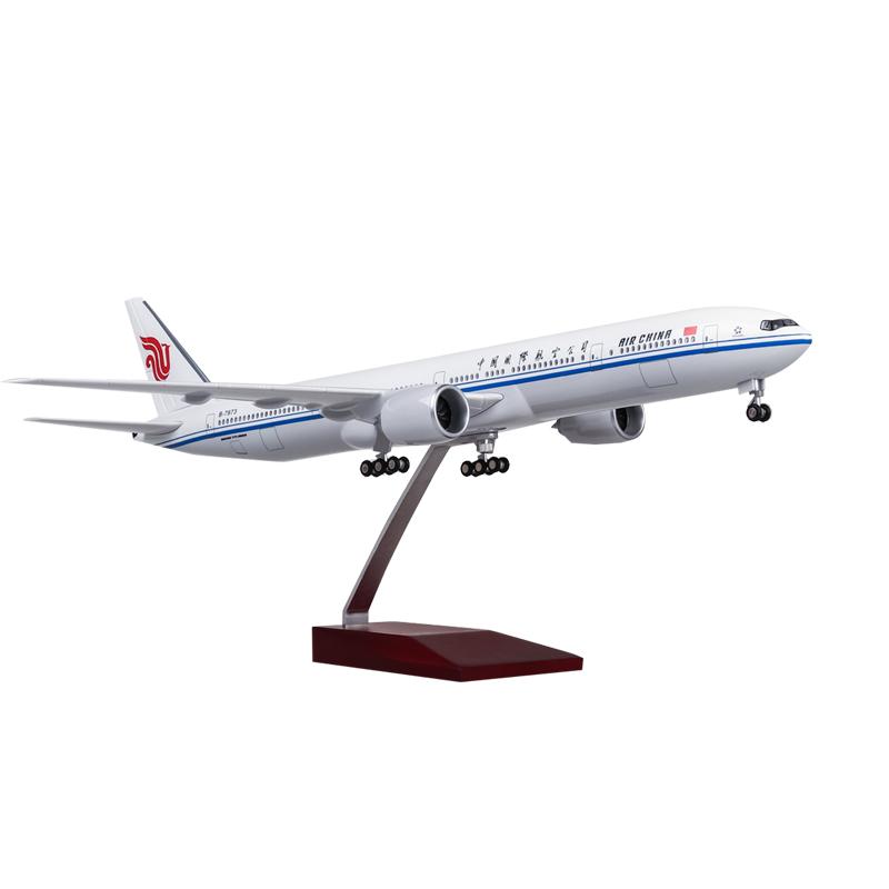 1:157 Air China Boeing 777 Airplane Model 18” Decoration & Gift (LED ...