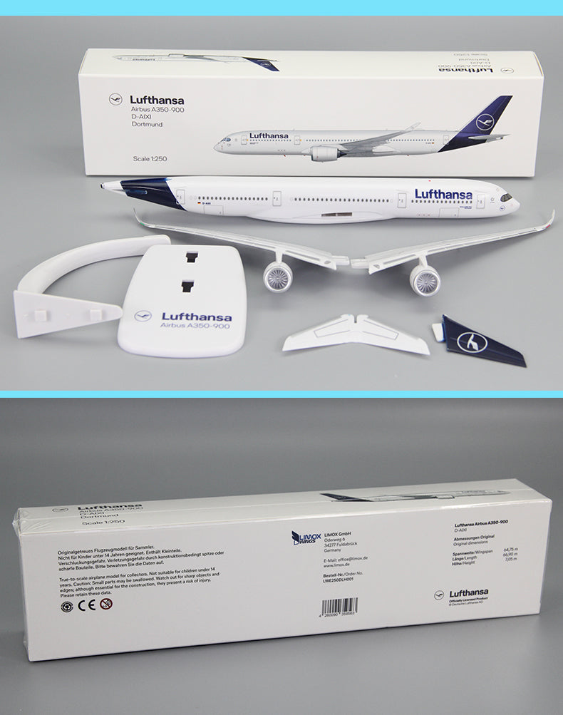Lufthansa Airbus A350-900 Airplane Model 1:220 – Model Airplane丨FlyFreely