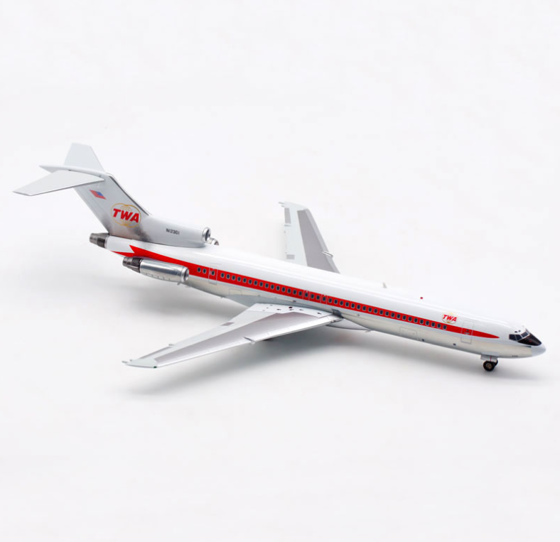 Outofprint Trans World Airlines TWA Boeing B727-200 NI2304 Airplane Mo ...